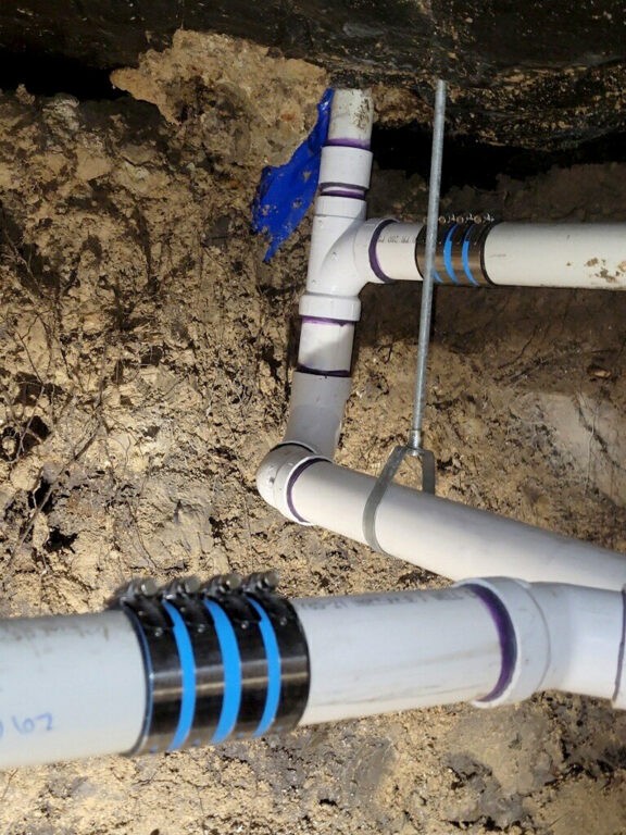 Under Slab Tunnel Plumbing Repairs & Installation Services in League ...